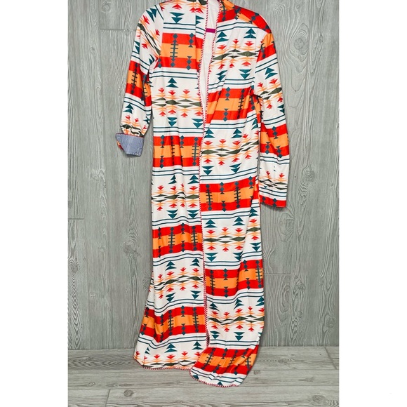 MISSLOOK | Sweaters | Misslook Robe Duster Womens Native Print ...